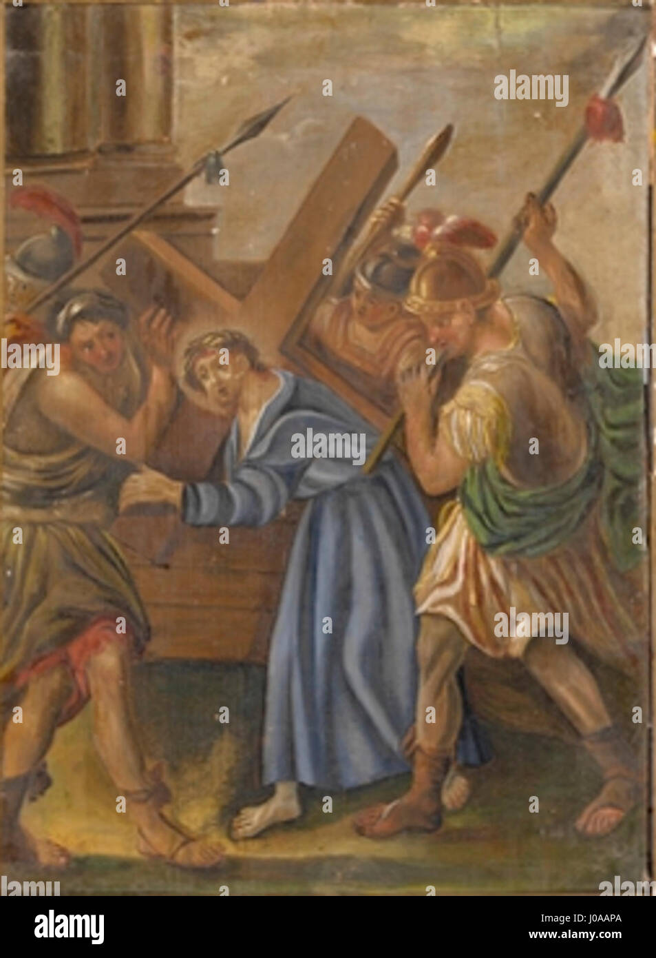 'Simon pomaga Kristusu nositi kríž' (Simon Helps Christ Carry the Cross ...