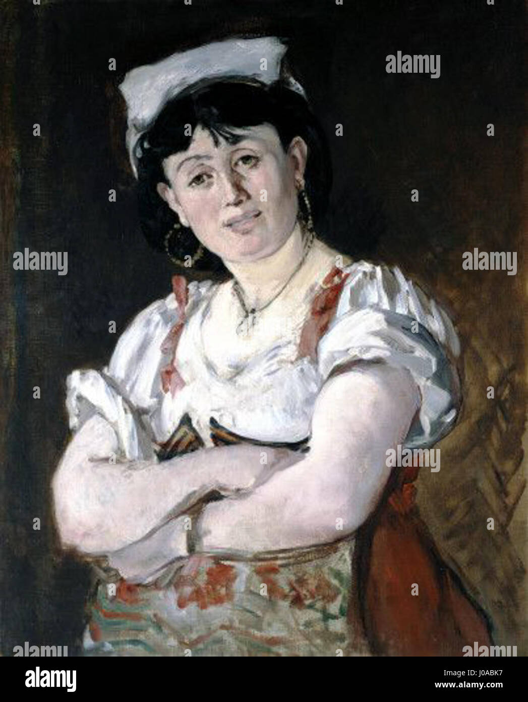 Édouard Manet’s 'Italienne (Agostina Segatori)' depicts the Italian ...