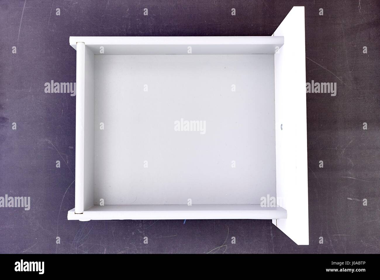 A studio photo of a workplace office desk drawer Stock Photo - Alamy