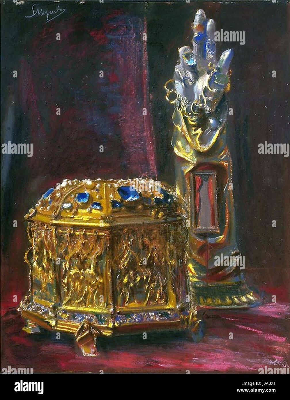 Wyczółkowski’s 'Reliquaries' depicts sacred relics and their importance ...