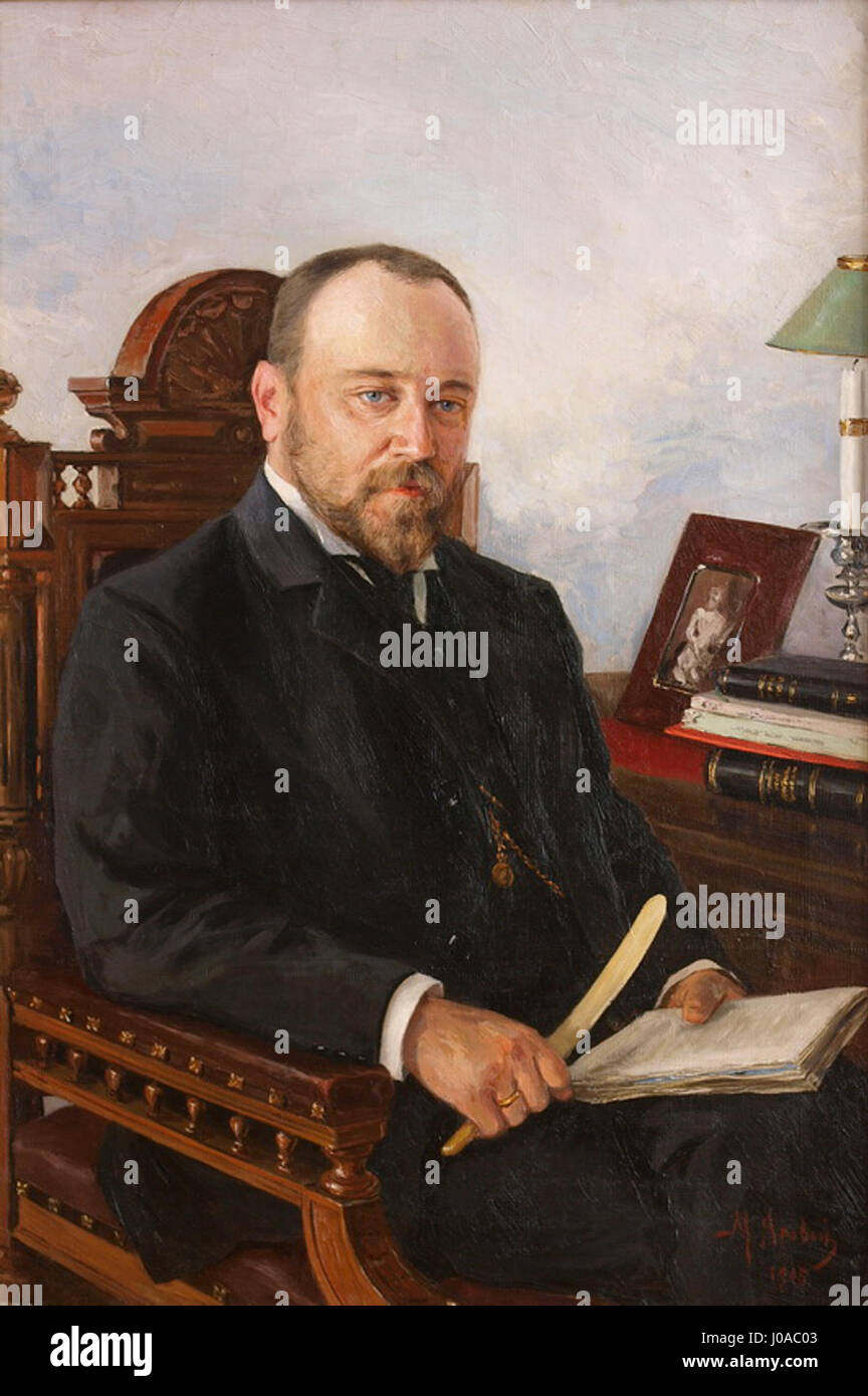 The Russian painting 'Апостолский Семён Афанасьевич Дворянской ...