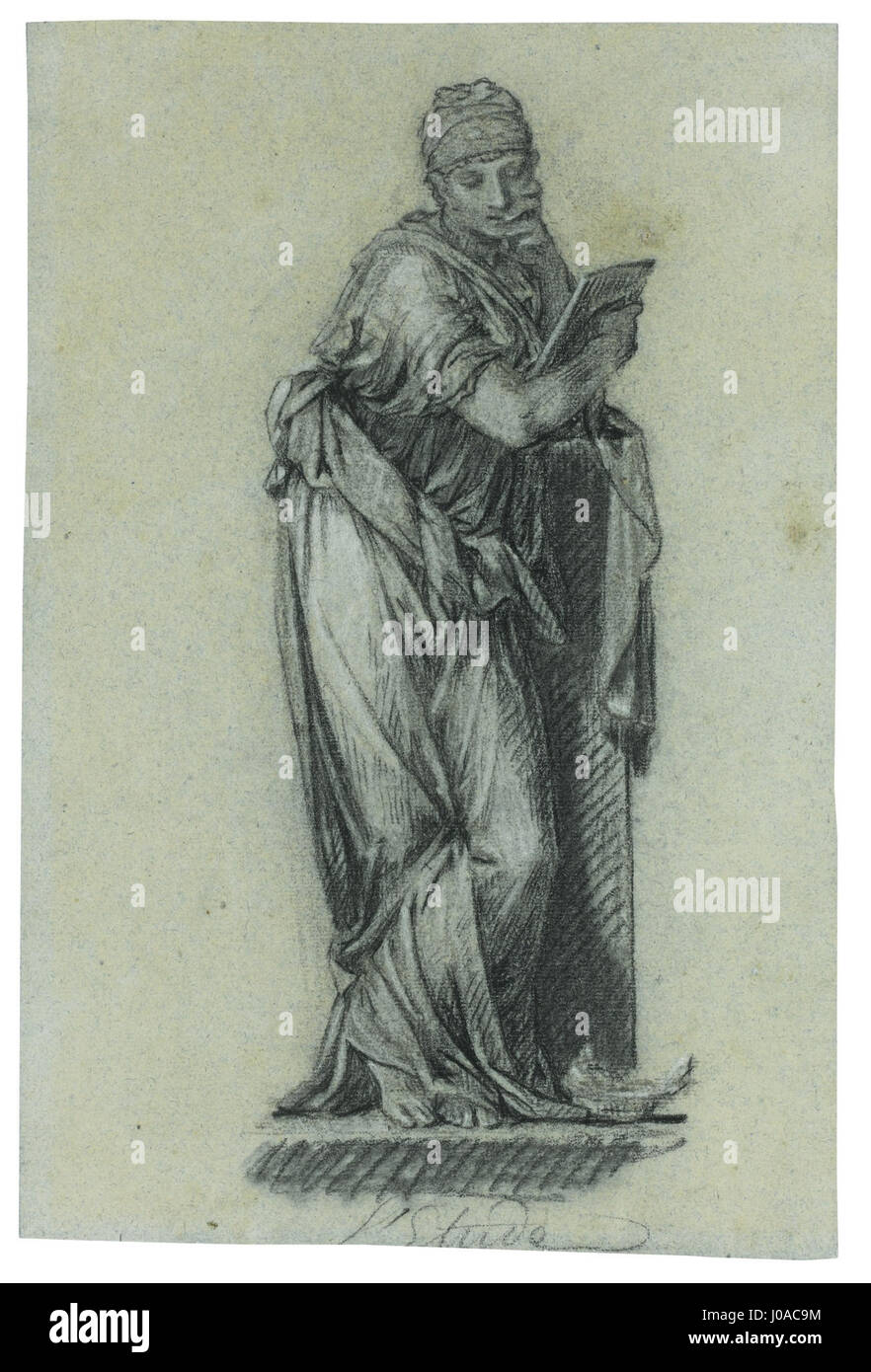 Prud'hon’s 1810 study focuses on a preparatory sketch or composition ...