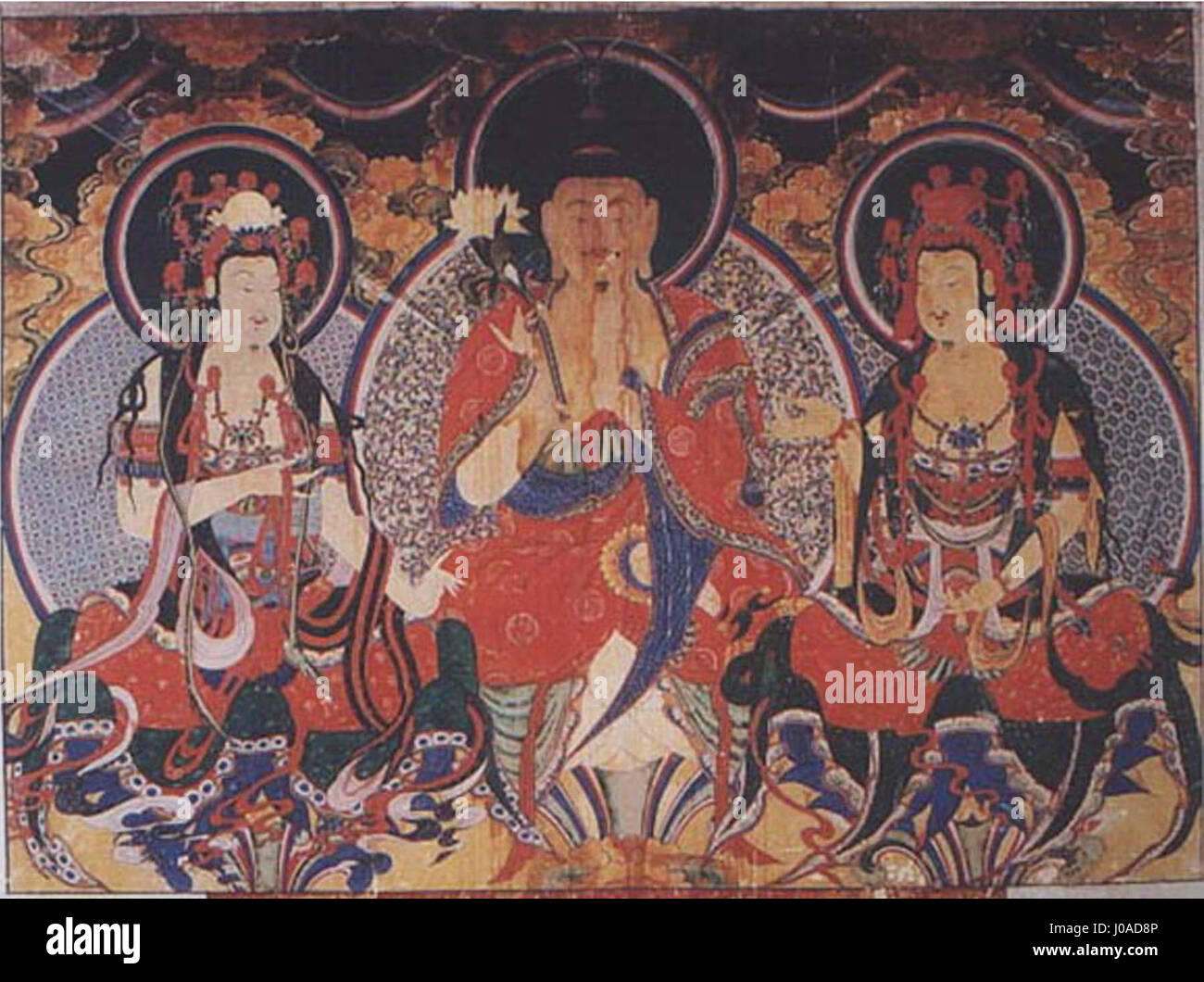 This artwork depicts an intricate combination of Korean and Chinese ...