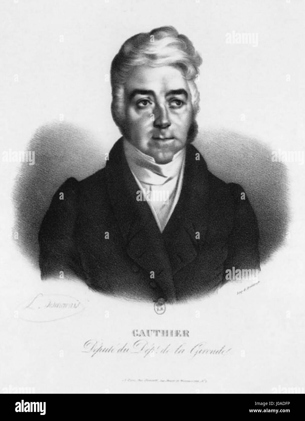 Jean-Élie Gautier was a French artist, portrayed by the artist ...