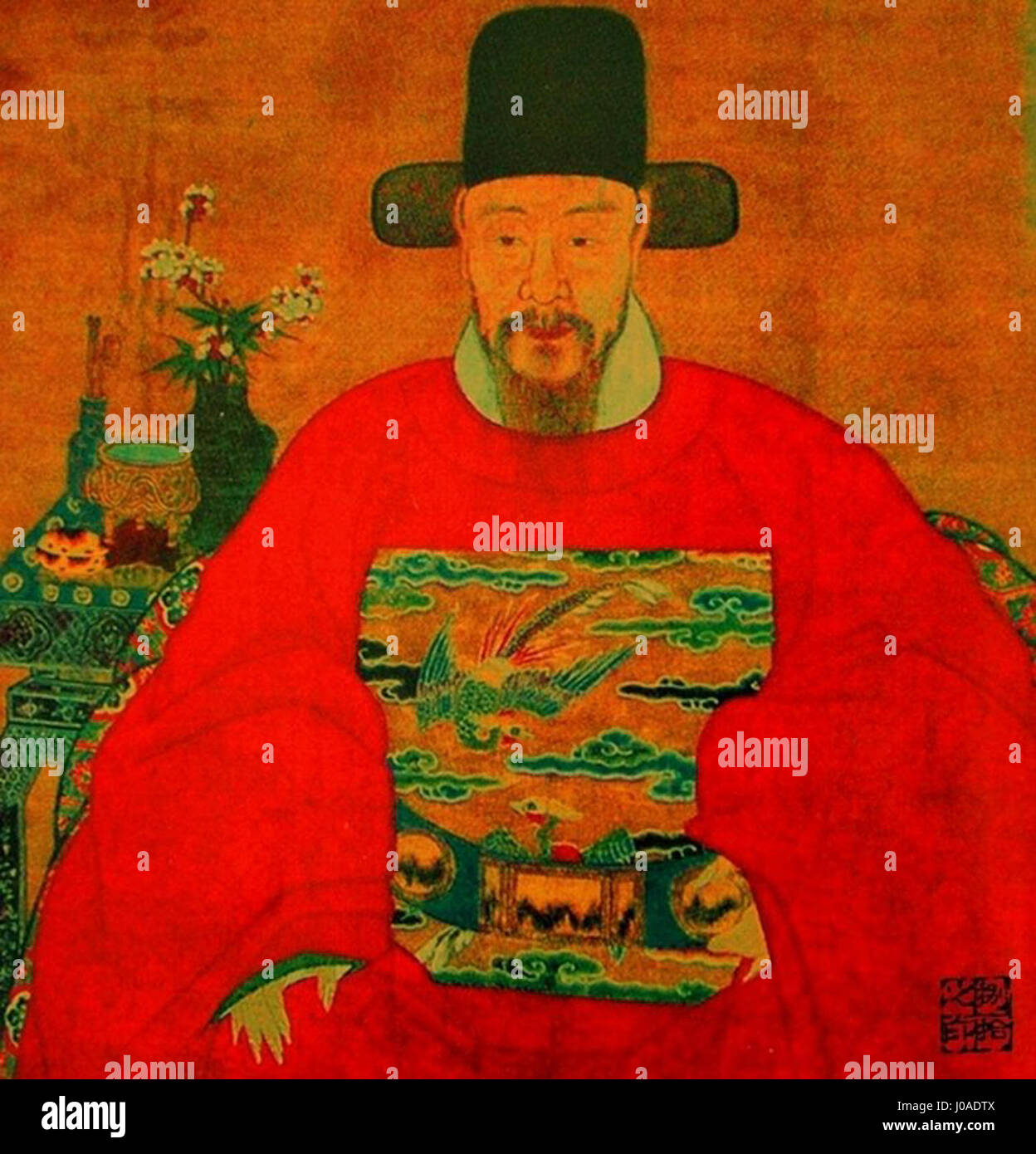 This artwork represents a stylized depiction of nature, blending ...