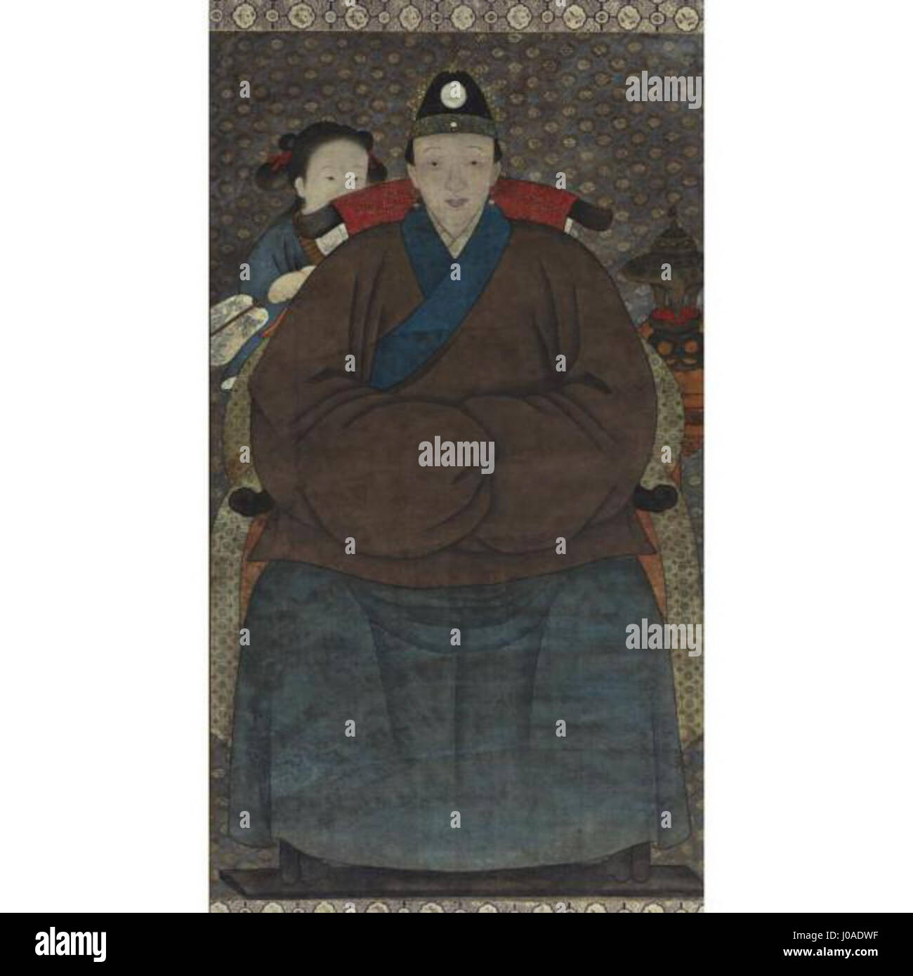 This represents a work of art or cultural artifact from East Asia. The ...