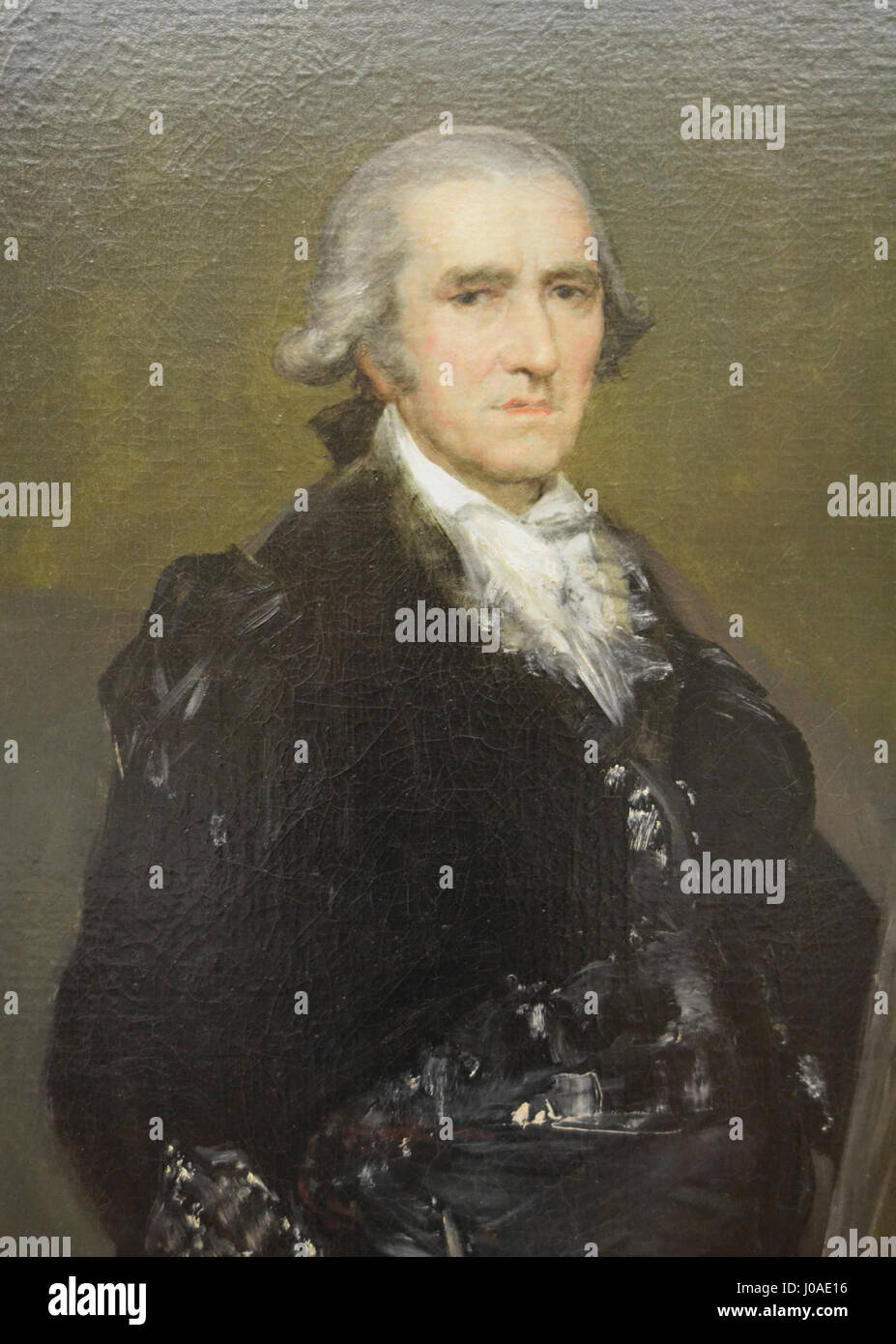 Retrat de Francisco Bayeu, Goya, 1786, Museu de Belles Arts de València ...