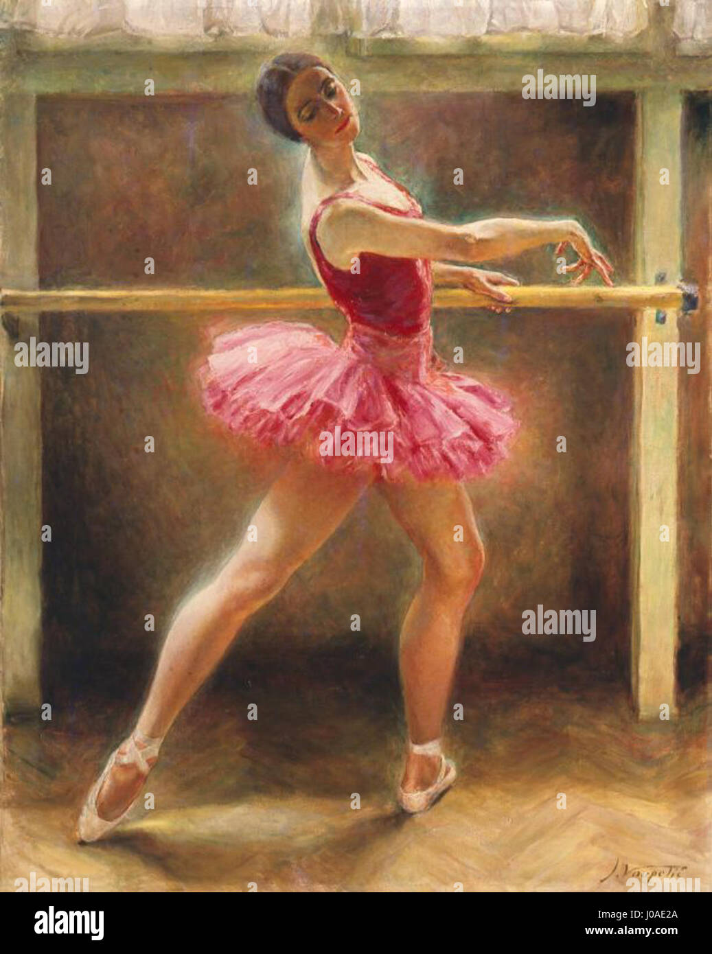 Ivan Vavpotic's 'Ruth kot plesalka' (Ruth as a Dancer) portrays the ...