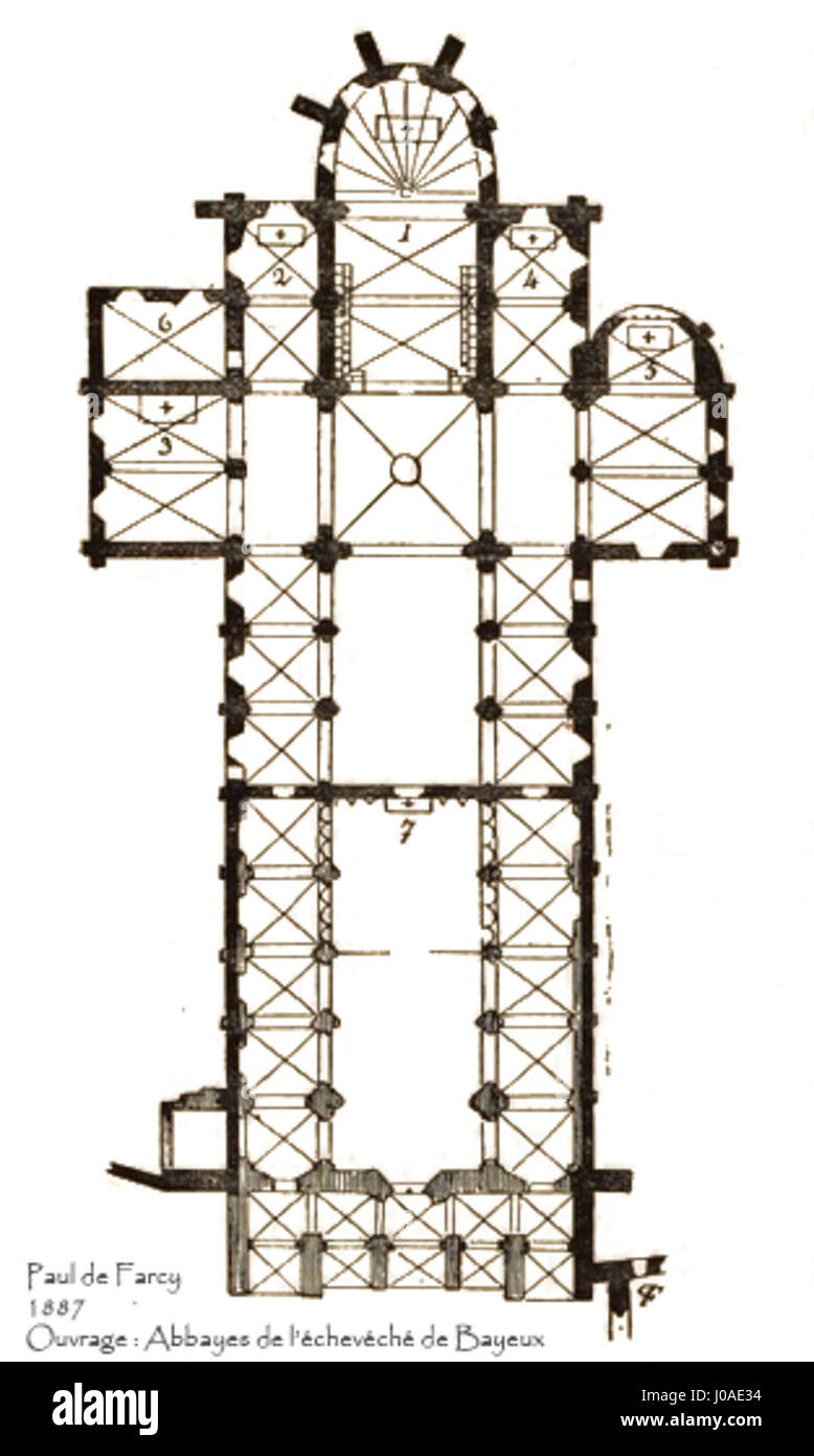 Romanesque church plan hi-res stock photography and images - Alamy