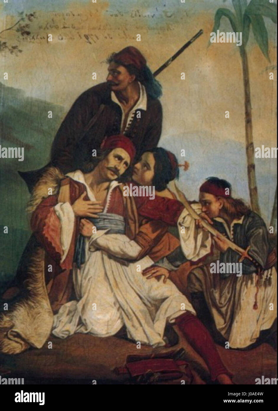 This artistic piece explores a complex theme through intricate symbols ...