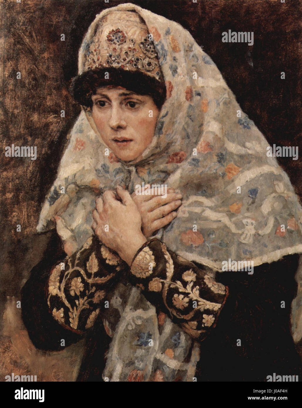 Alexander Benashvili's portrait 'Портрет Федора Шаляпина' depicts the ...