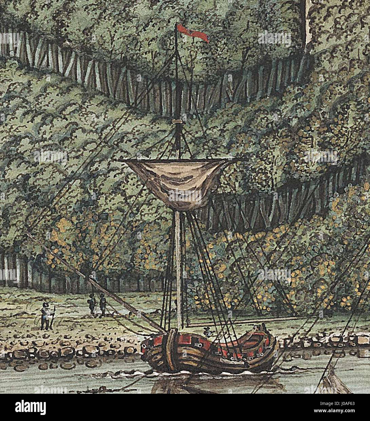 Sloop 18th century hi-res stock photography and images - Alamy