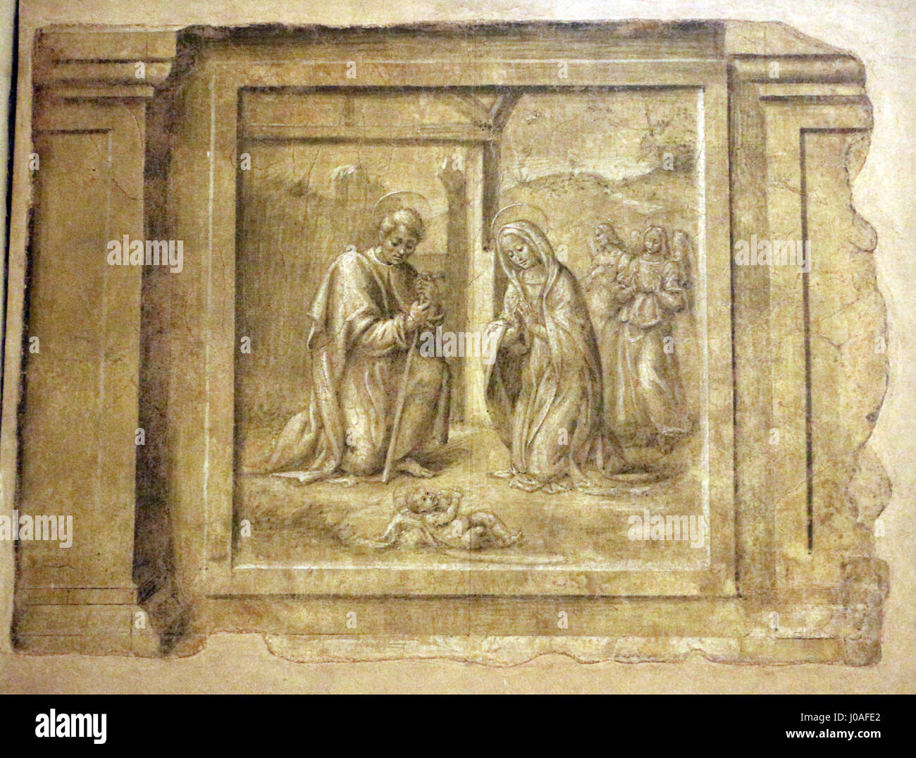 Giovanni Antonio Sogliani’s 'Natività' (Nativity) from around 1511-14 ...