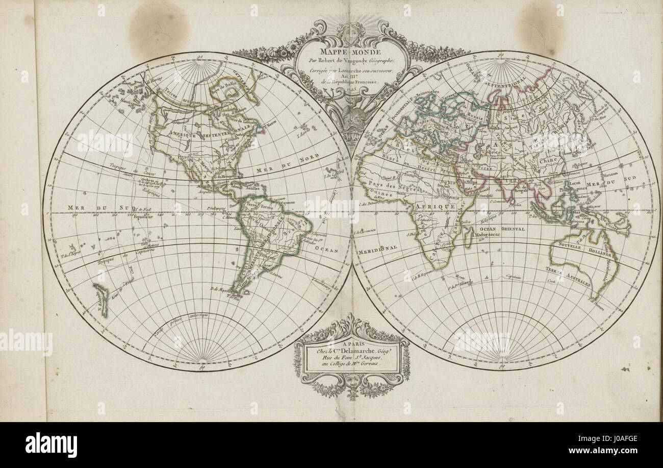 'Nouvel atlas portatif destiné principalement pour l'instruction de la ...