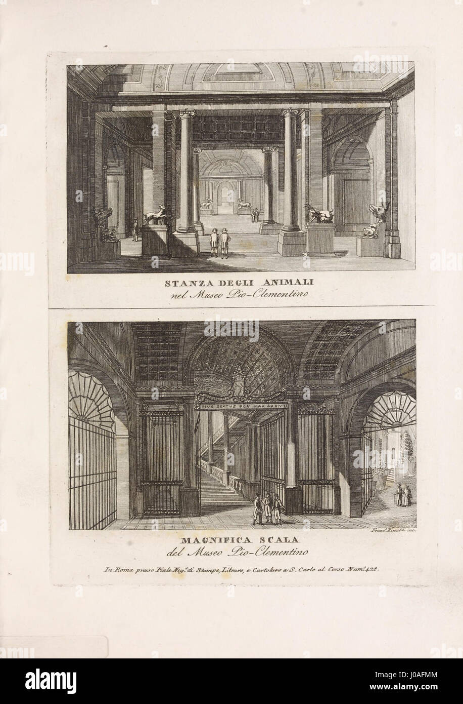 'Raccolta di vedute antiche e moderne' showcases views of ancient and ...
