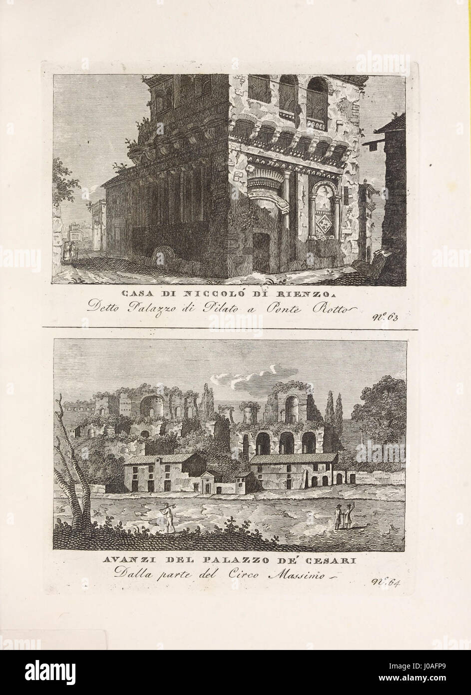 This image is part of 'Vedute antiche e moderne le pi£ interessanti ...