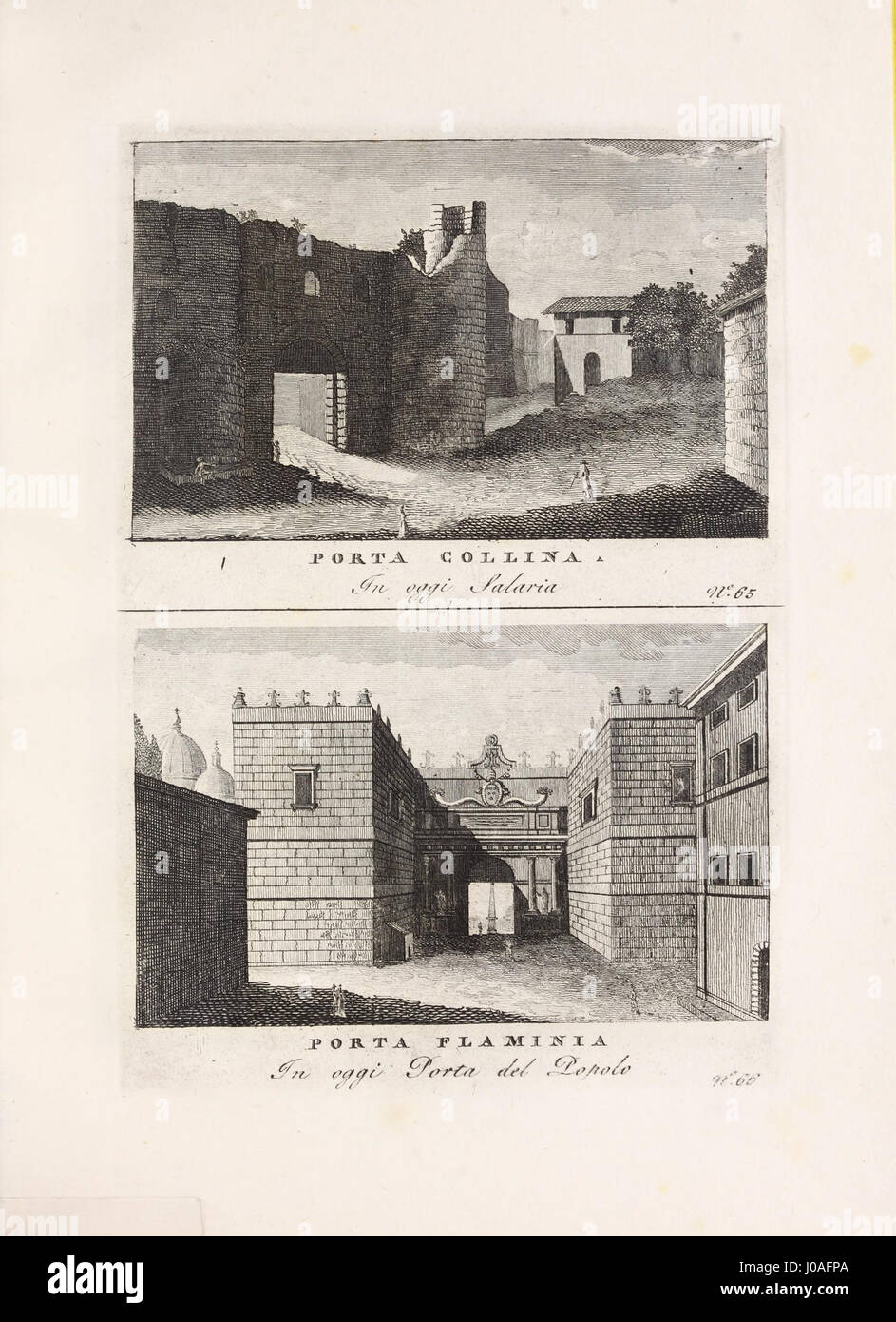 This publication, 'Vedute antiche e moderne', presents a collection of ...