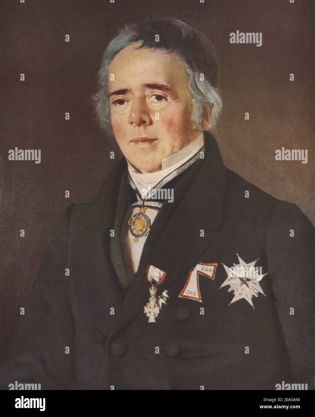 This portrait of Hans Christian Ørsted, painted by Christian Albrecht ...