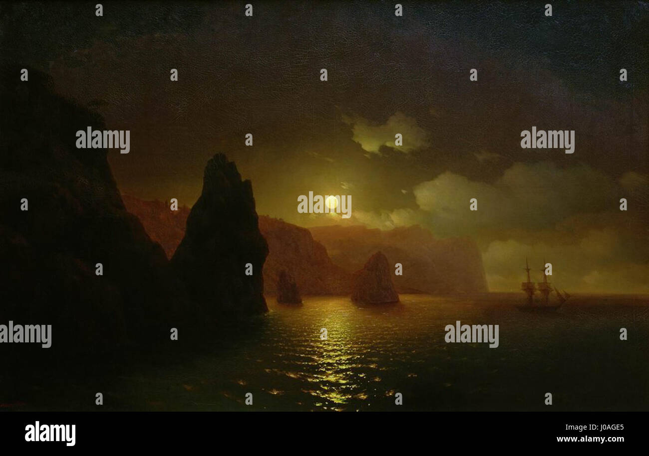 The painting, created in 1895-96, explores an unknown subject depicted ...