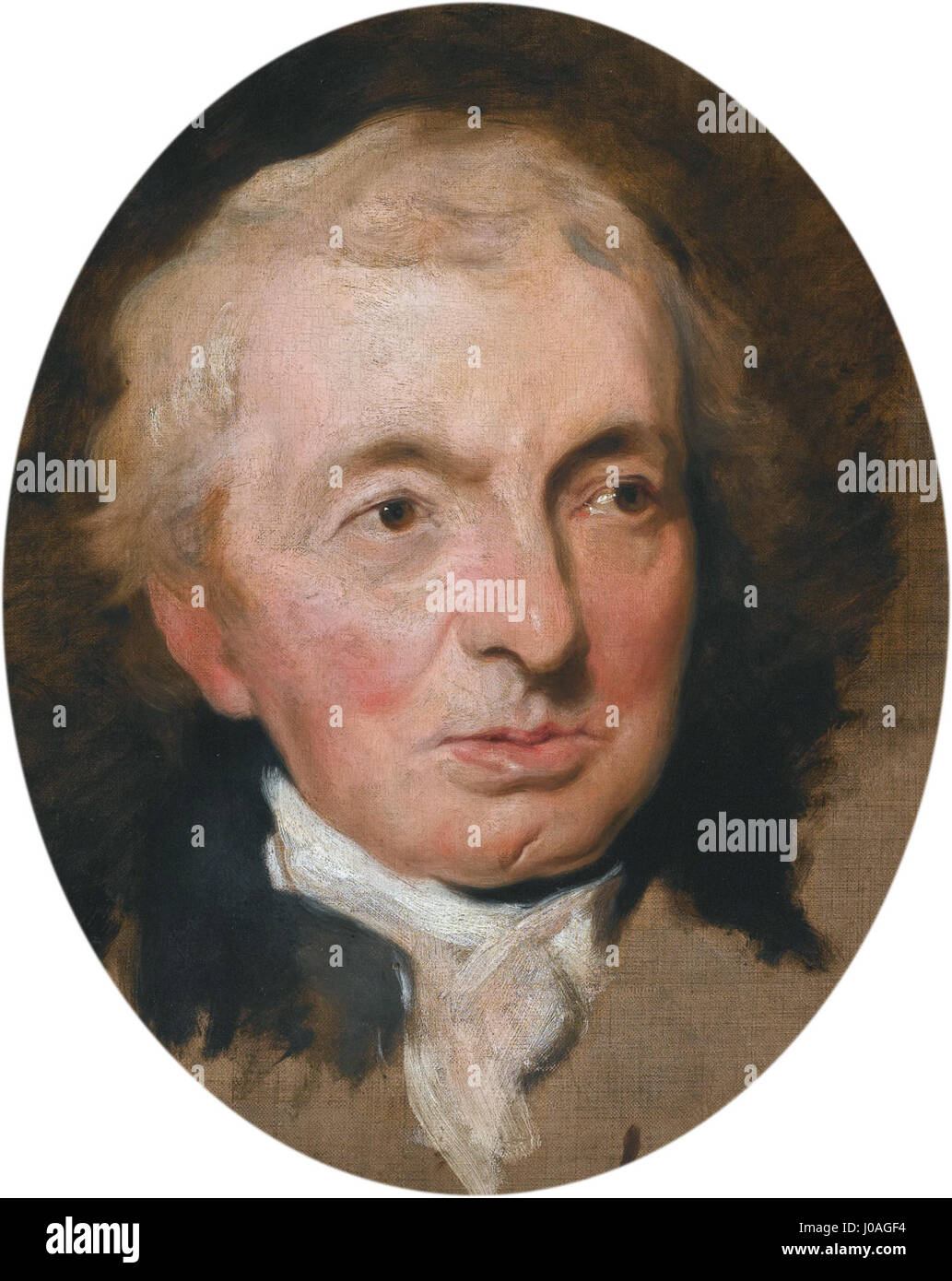 A portrait of Prince Hoare, painted by Thomas Lawrence, capturing the ...