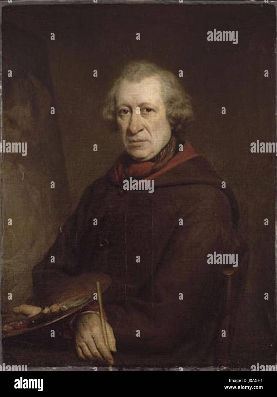 Portrait of François Souchon, former director of the École de Peinture ...