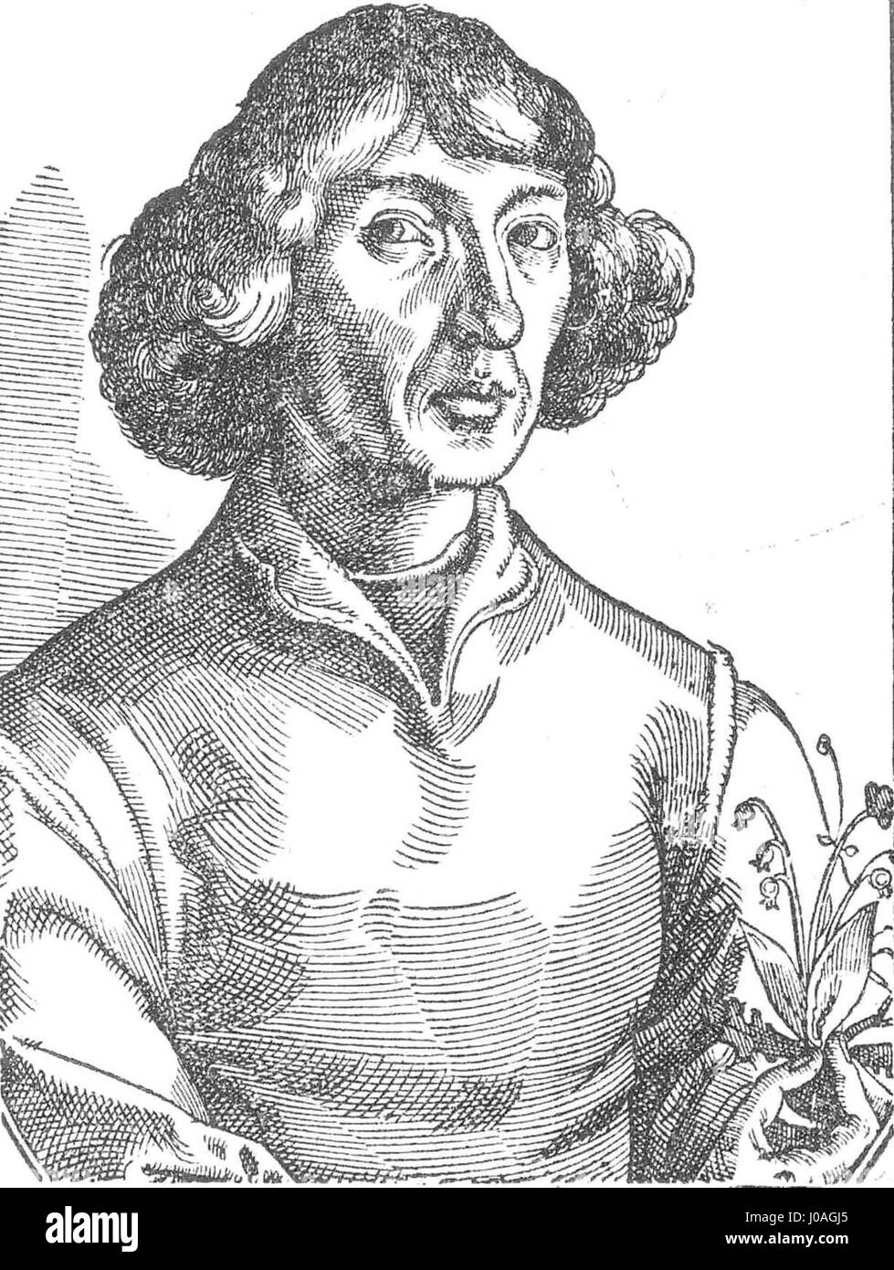 The 1578 portrait of Nicolaus Copernicus, painted by Reugner, showcases ...