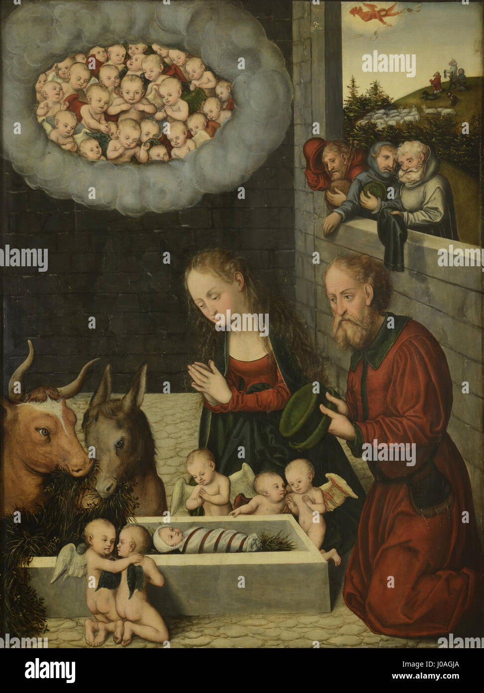 Lucas cranach altarpiece hi-res stock photography and images - Alamy
