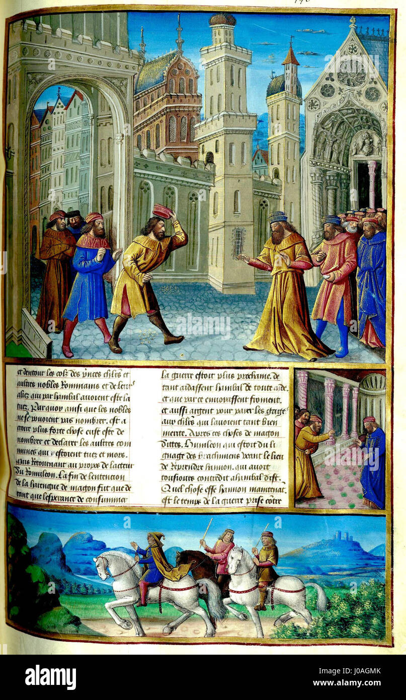 'Retour de Magon … Carthage' illustrates the return of the Carthaginian ...