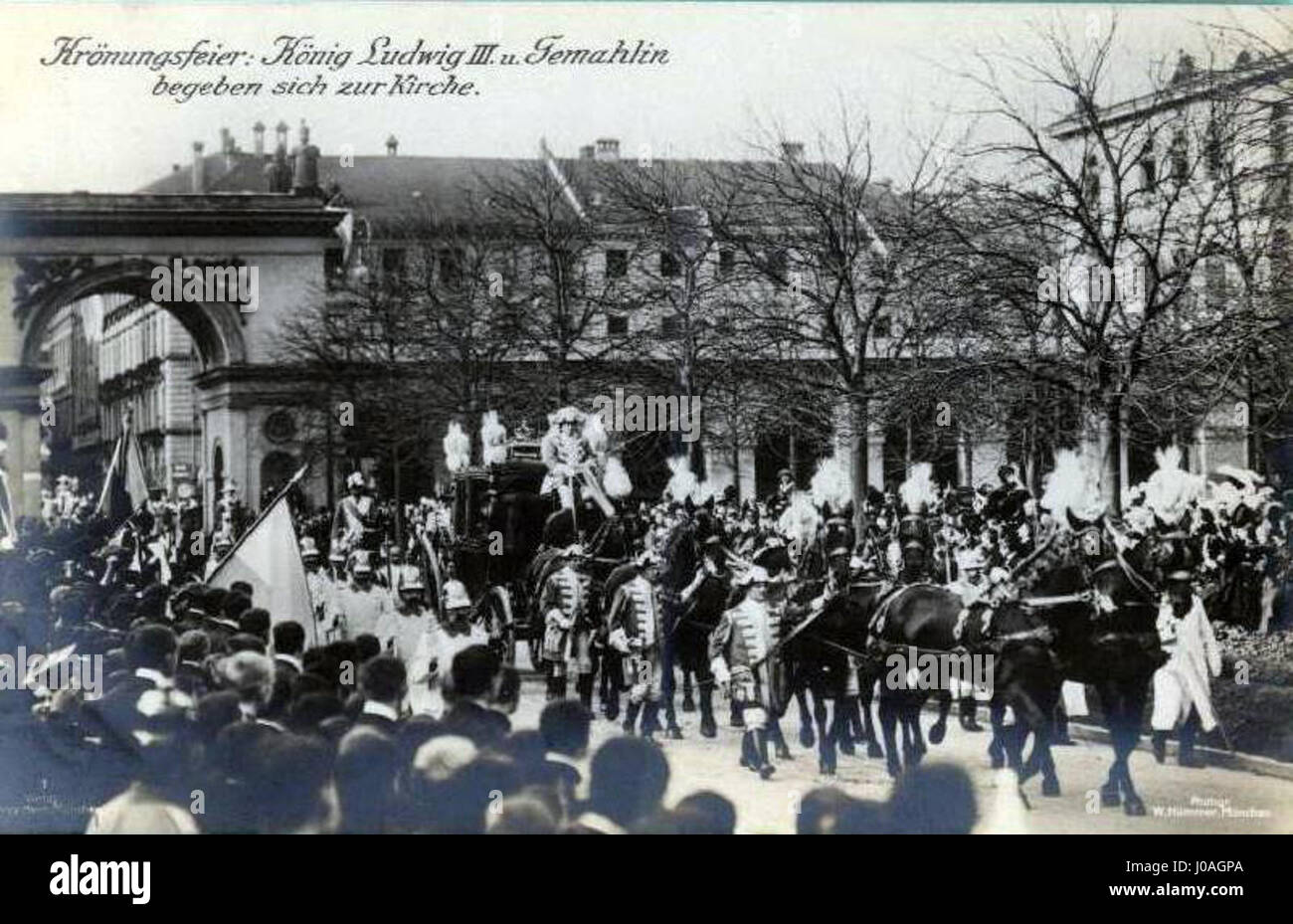 Ludwig III was crowned King of Bavaria in 1913. His coronation took ...