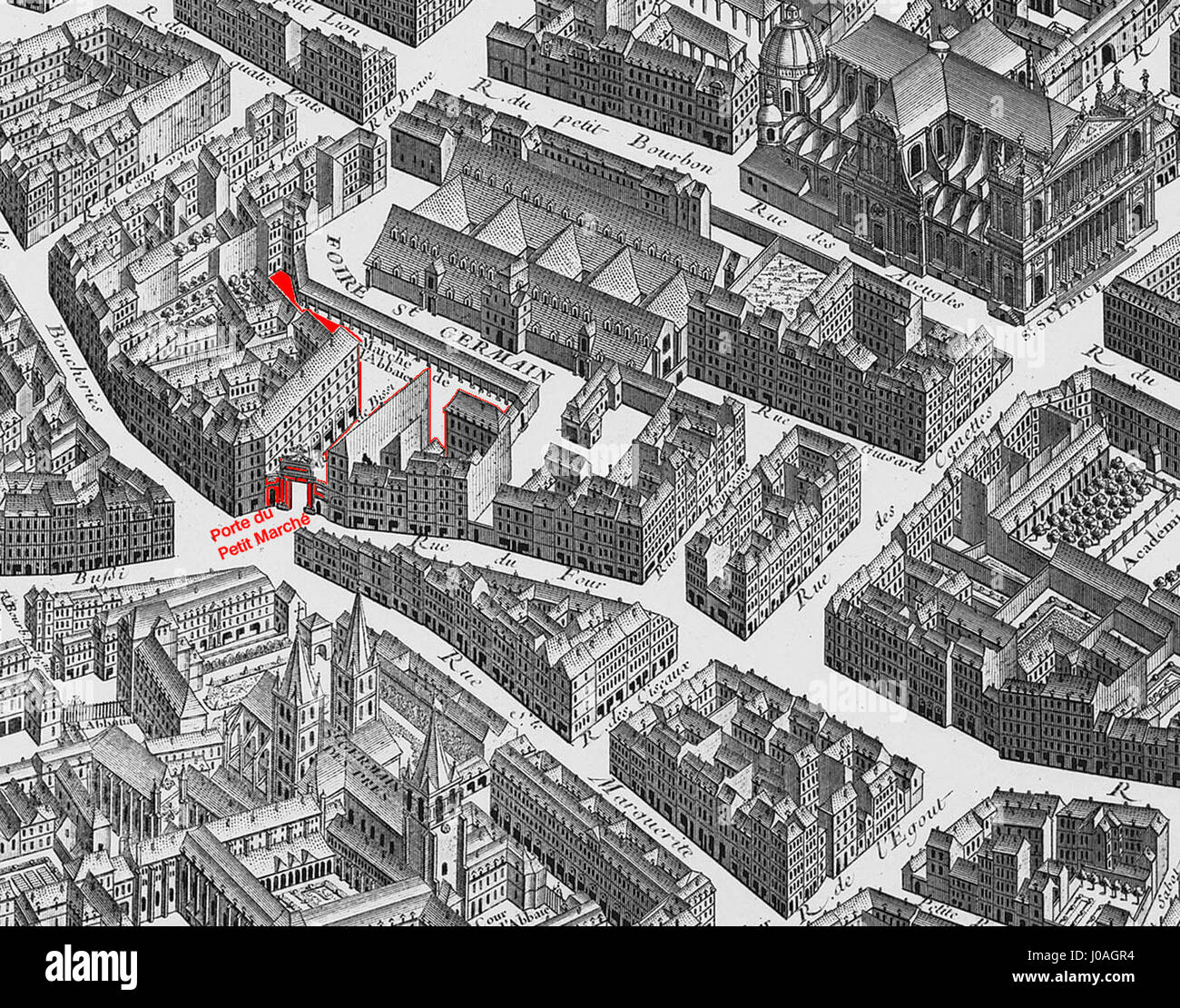 The 'Plan Turgot' is a detailed map of Paris, created in 1739 by Turgot ...