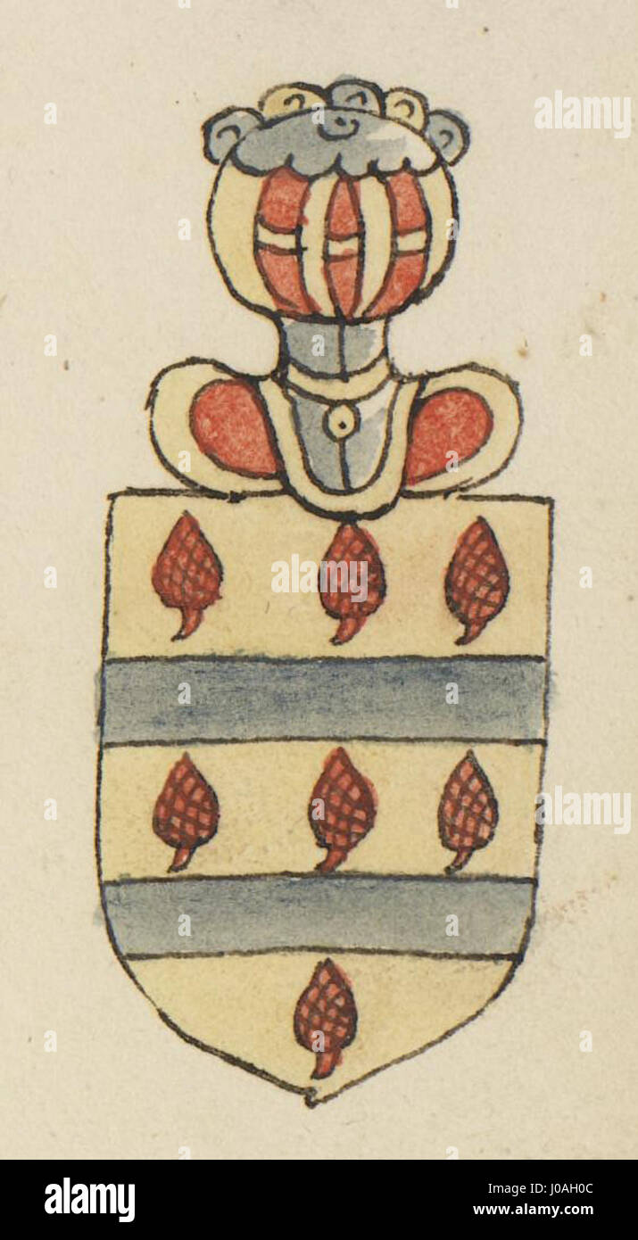 This piece, titled 'Insignia qu’dam virorum illustrium in Norvegia ...