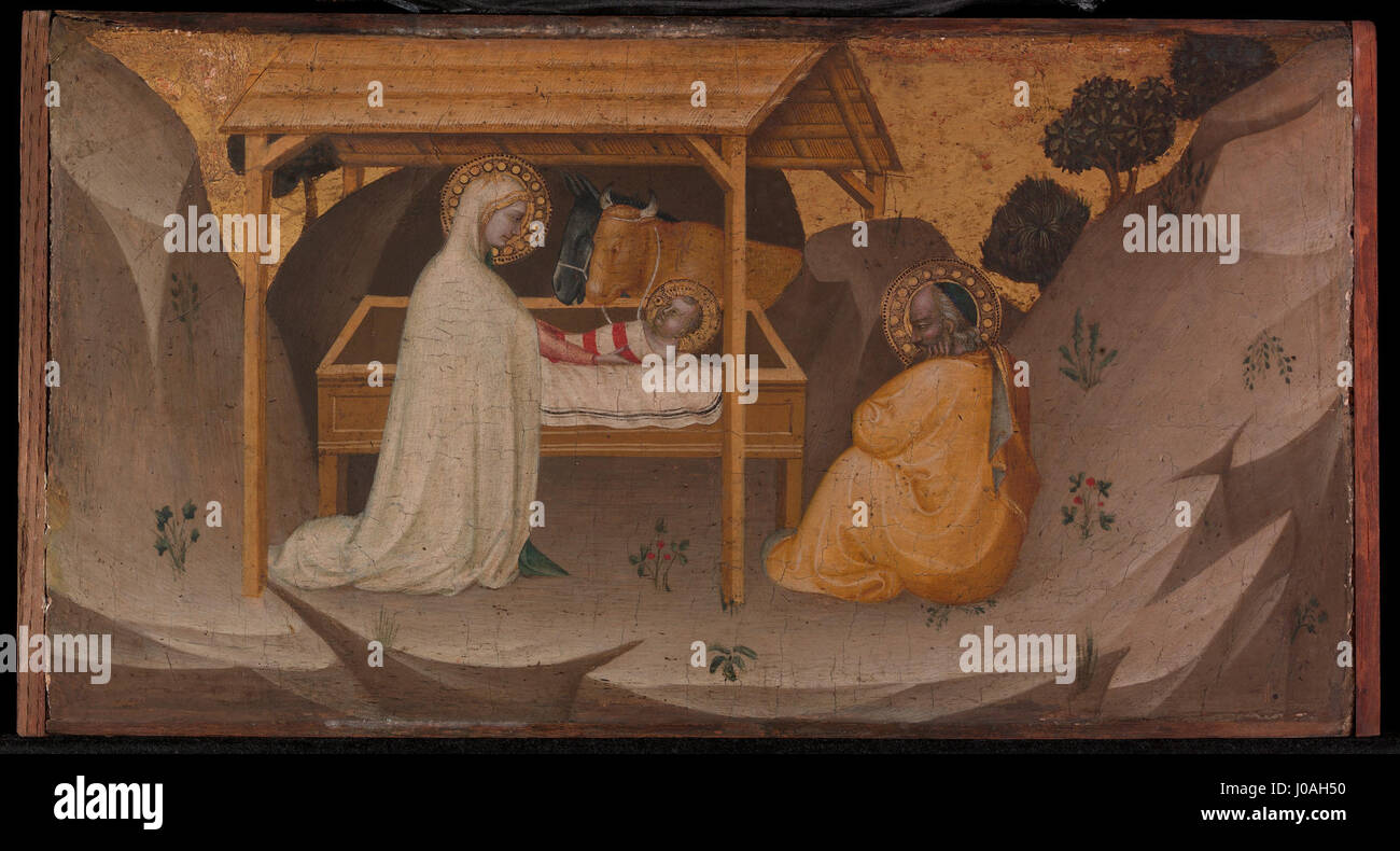 14th century italian painting hi-res stock photography and images - Alamy