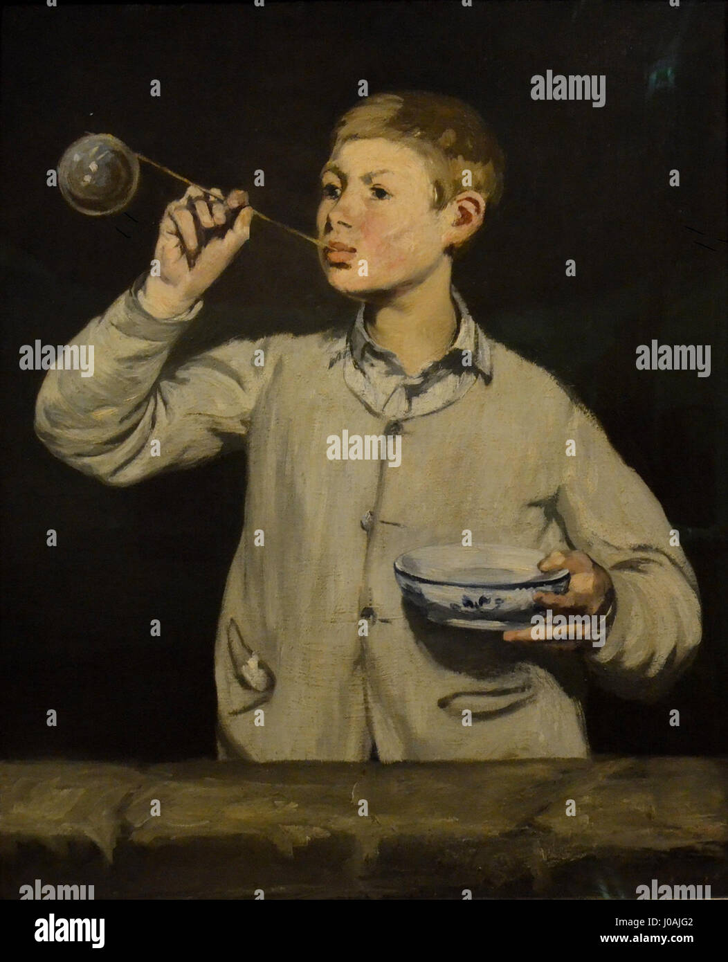 Édouard Manet’s 'Boy Blowing Bubbles' (1867) captures the innocence and ...