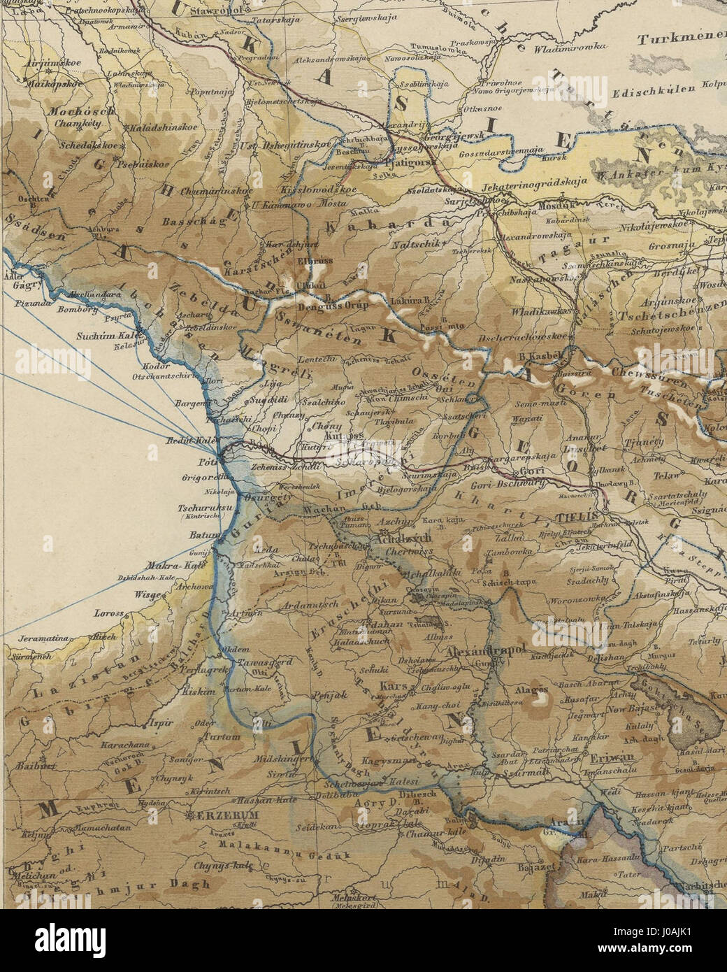 This historical map, 'Special-Karte vom Europäischen Russland der ...