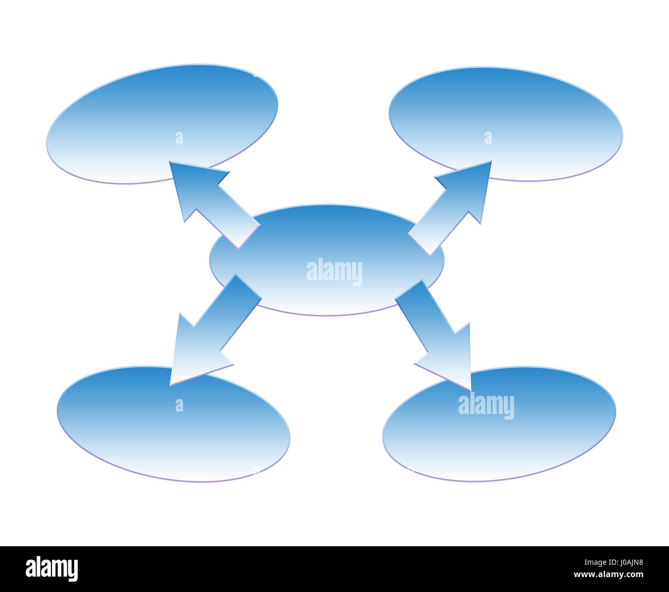 Geometric shapes for Business Model isolated on white background for ...