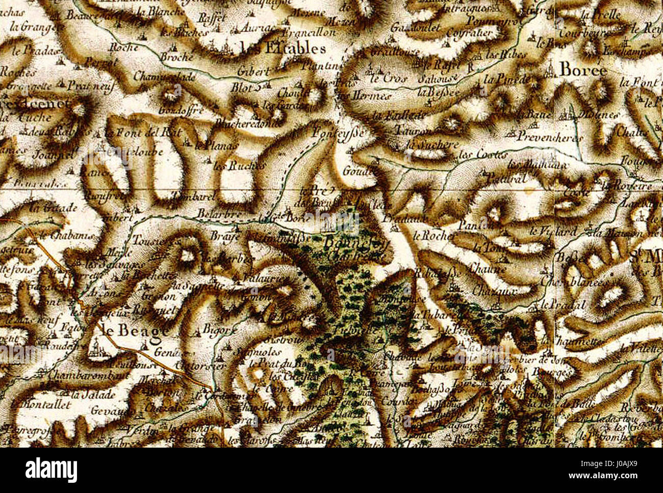 Cassini map bor hi-res stock photography and images - Alamy