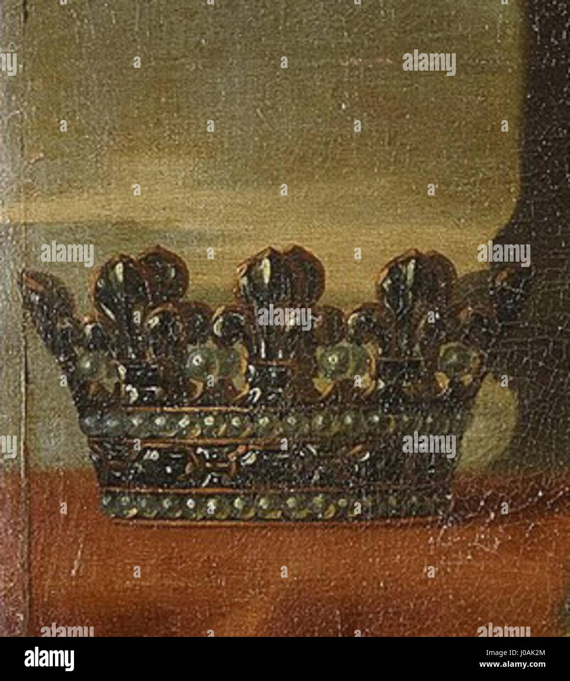 This coronet, part of a portrait of Marie de Bourbon, Duchess of ...