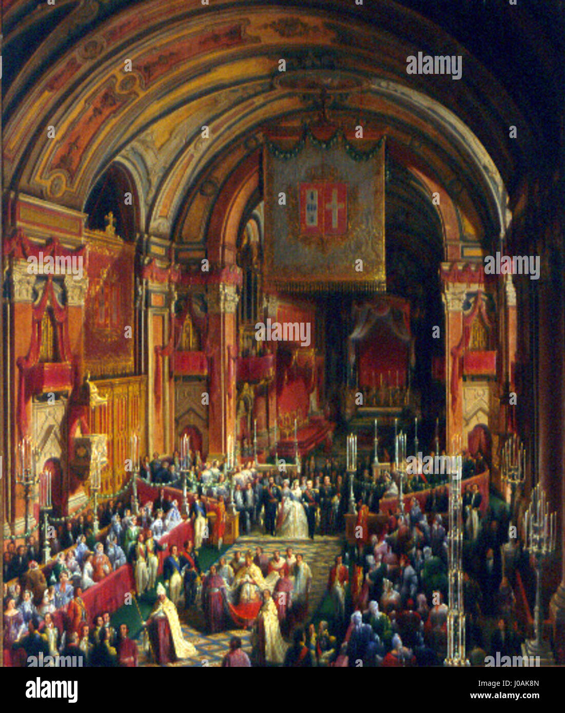The ratification of the marriage between King D. Luís I of Portugal and ...