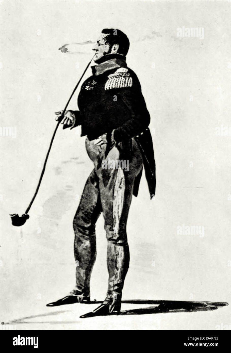 'Sokolowski' by Franciszek Morawski is a portrait of a Polish ...