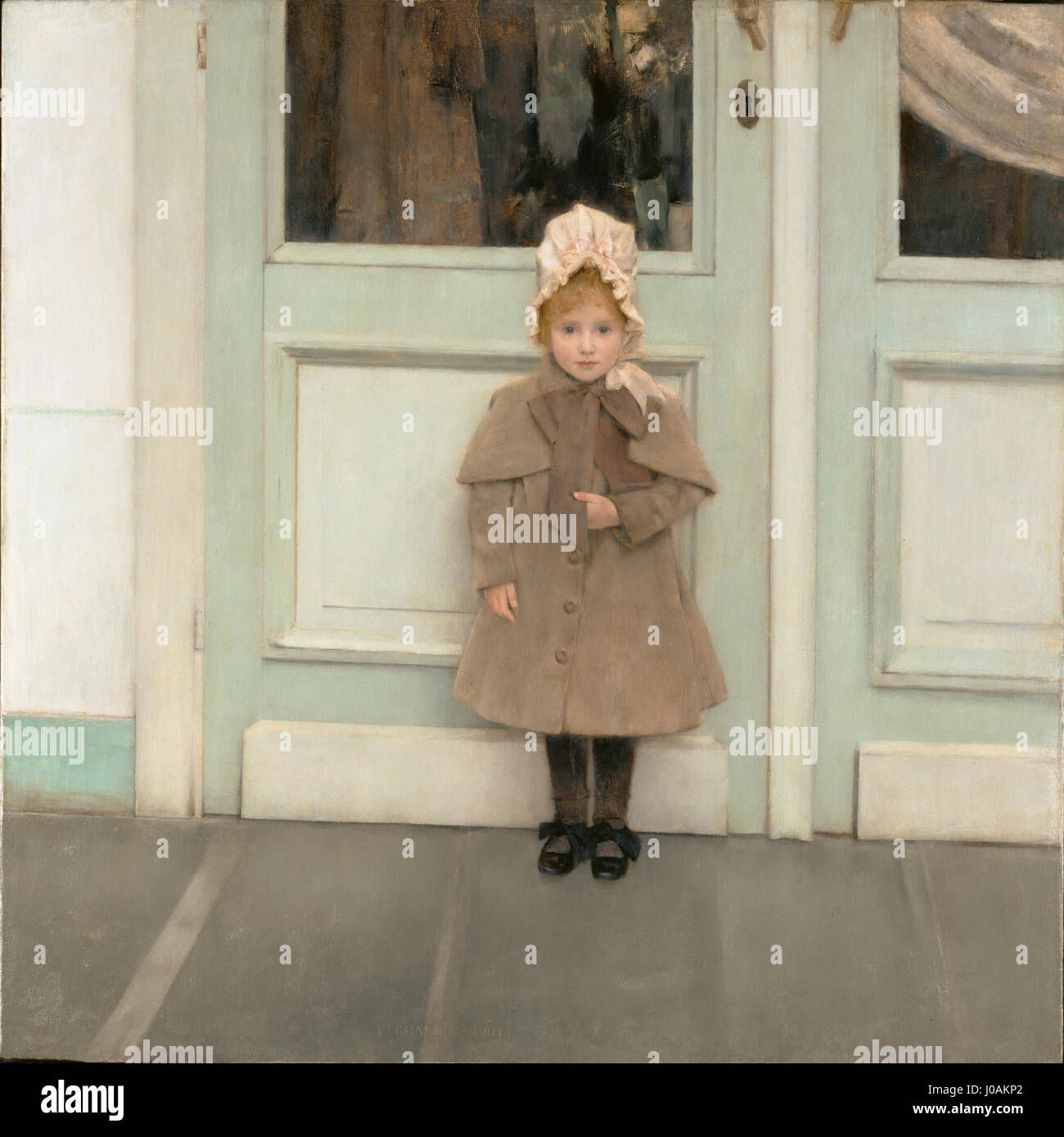 'Jeanne Käfer' by Fernand Khnopff is a portrait of a woman with a focus ...