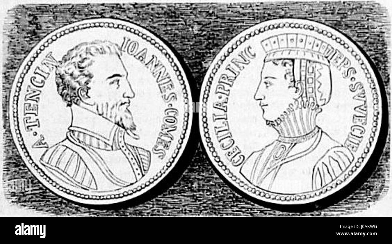 Jan Teczynski's portrait of Cecylia Waza, a prominent historical figure ...