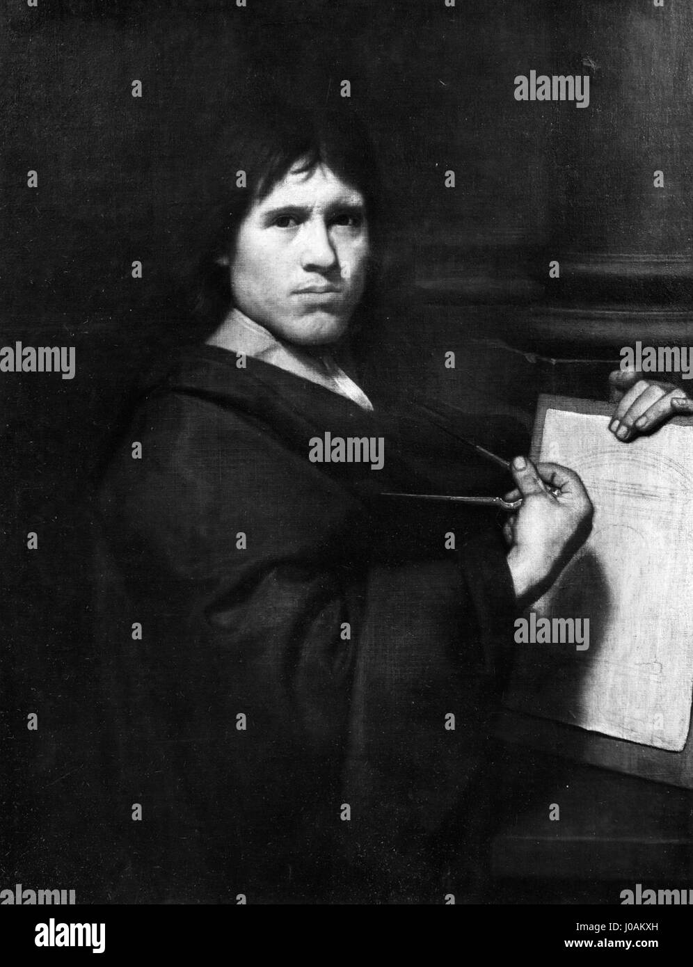 Jean-Guillaume Carlier’s portrait of an unknown architect from the ...