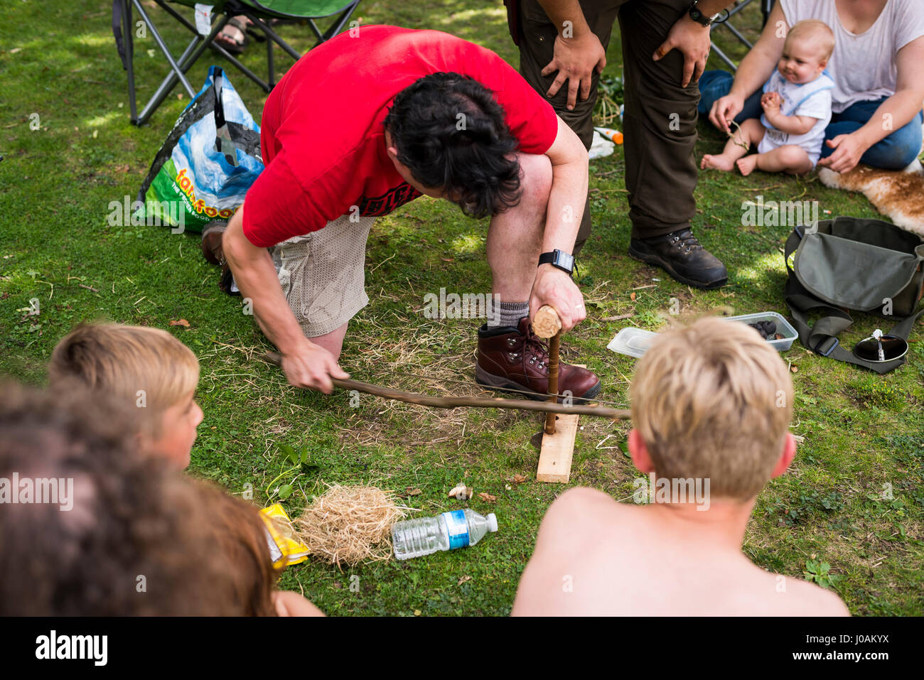 Fire drill and bow hi-res stock photography and images - Alamy