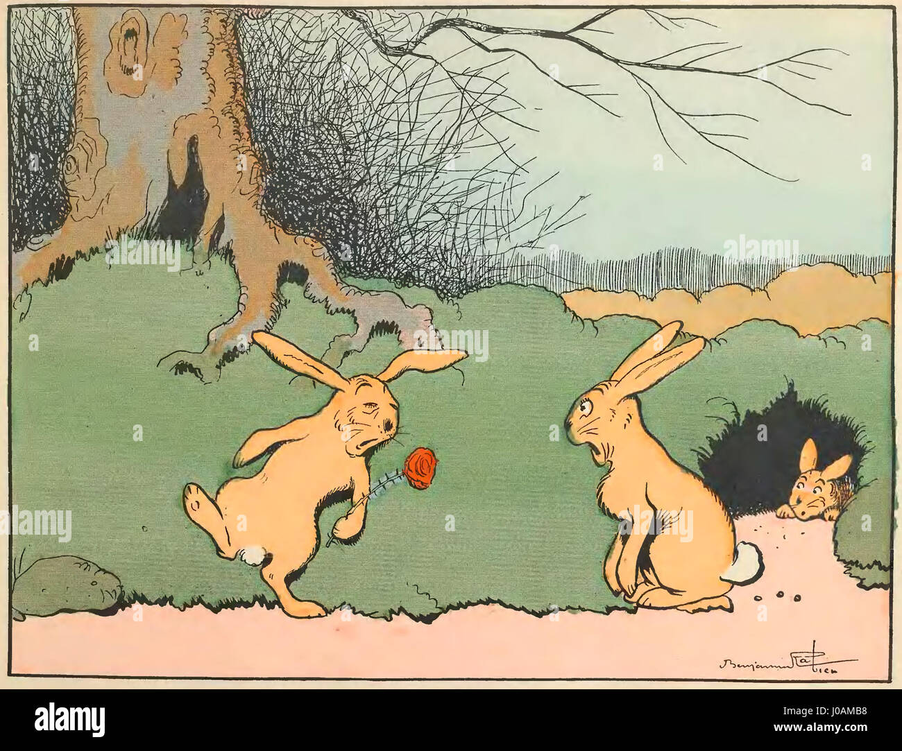 The series *Les Petites Misères de la vie des animaux* (The Little ...