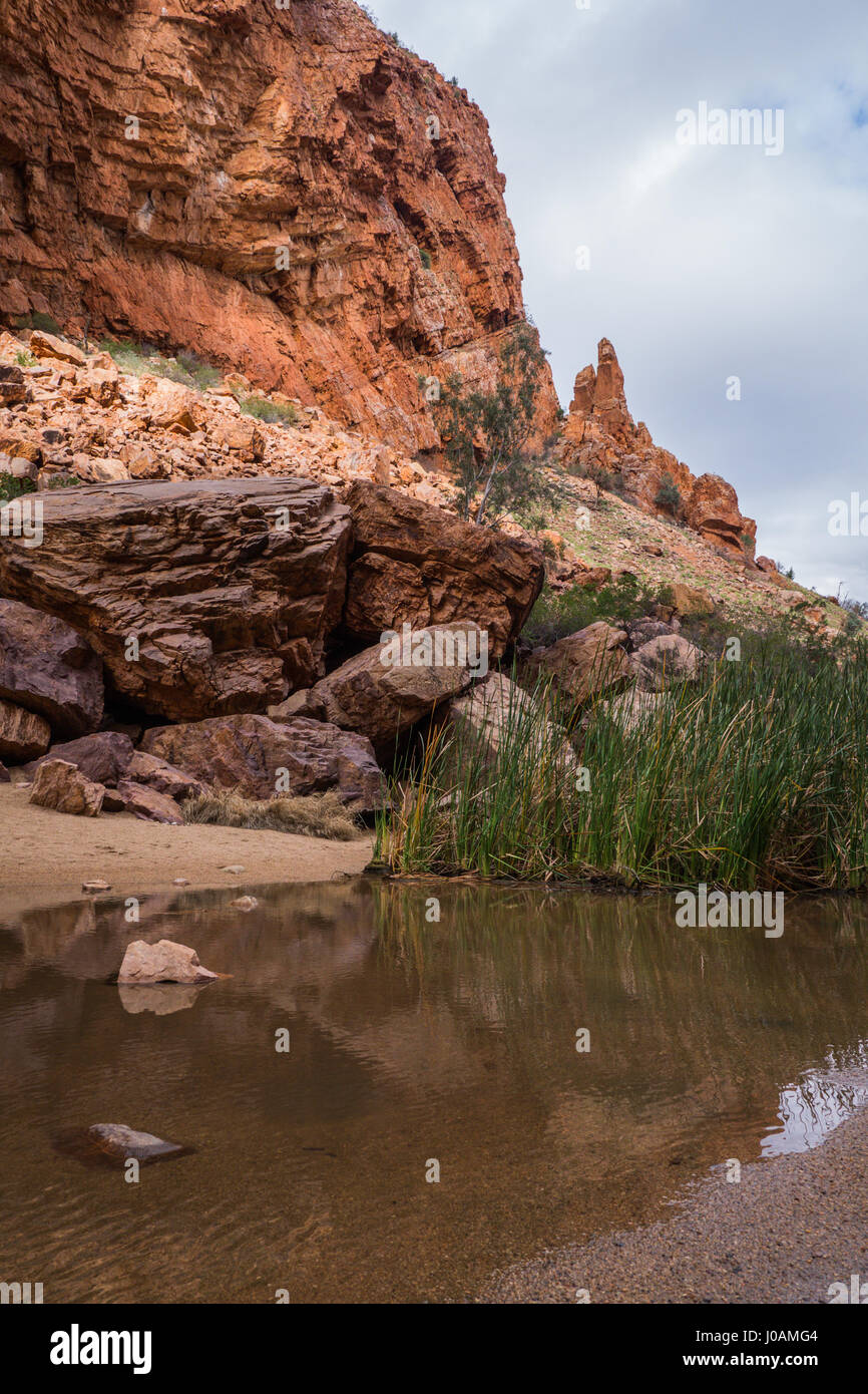 Alice springs Simpsons Gap Northern Territory Stock Photo - Alamy