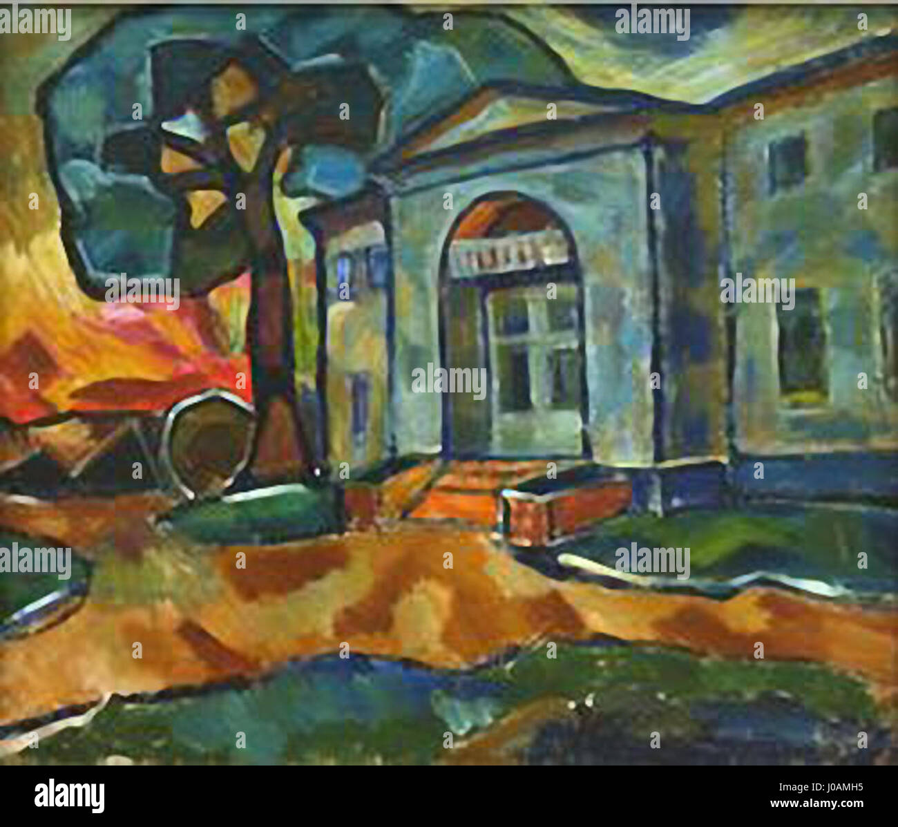 This work, titled 'Изображение Вудро Вильсона' (Portrait of Woodrow ...