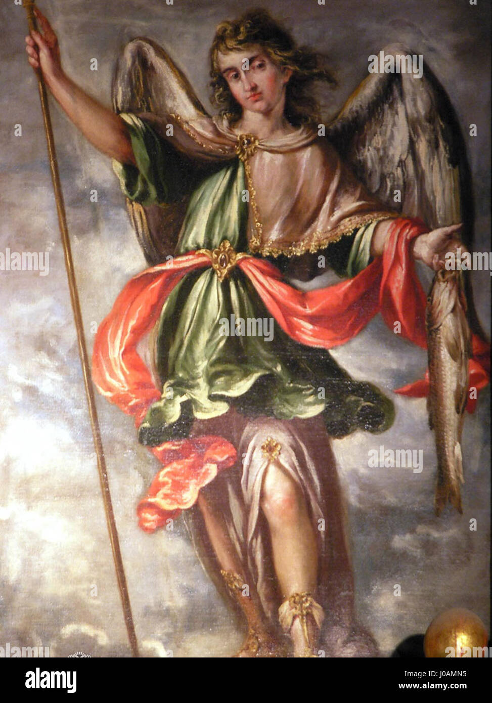 'San Rafael Arcángel' by Juan de Valdés Leal depicts the archangel ...