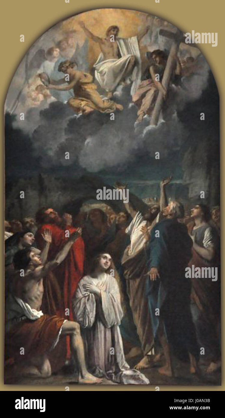 'Les Âmes délivrées' by Boulanger depicts an allegorical scene of ...