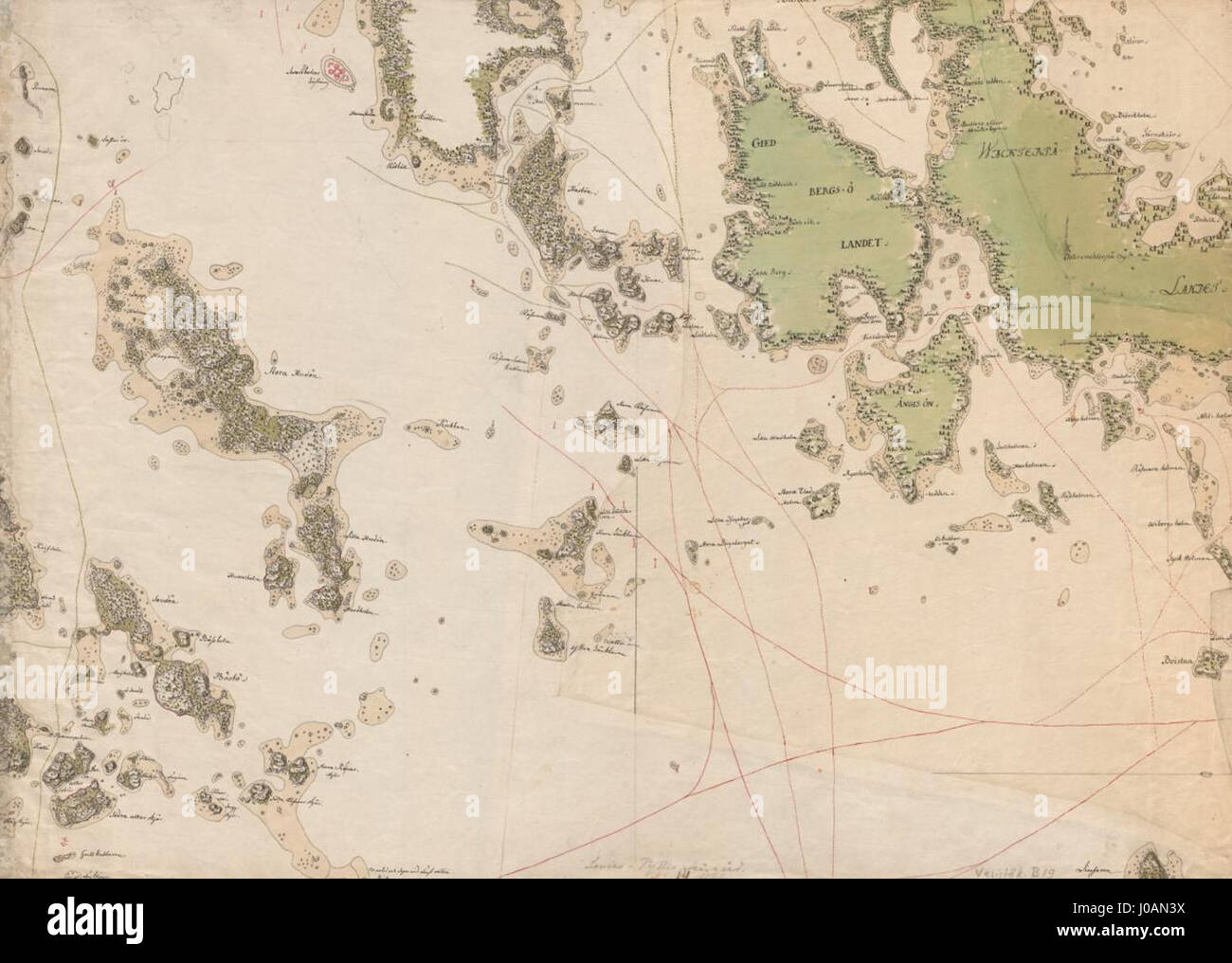 The map 'Merikartta Loviisan ja Pyhtään rannikolta' illustrates the ...