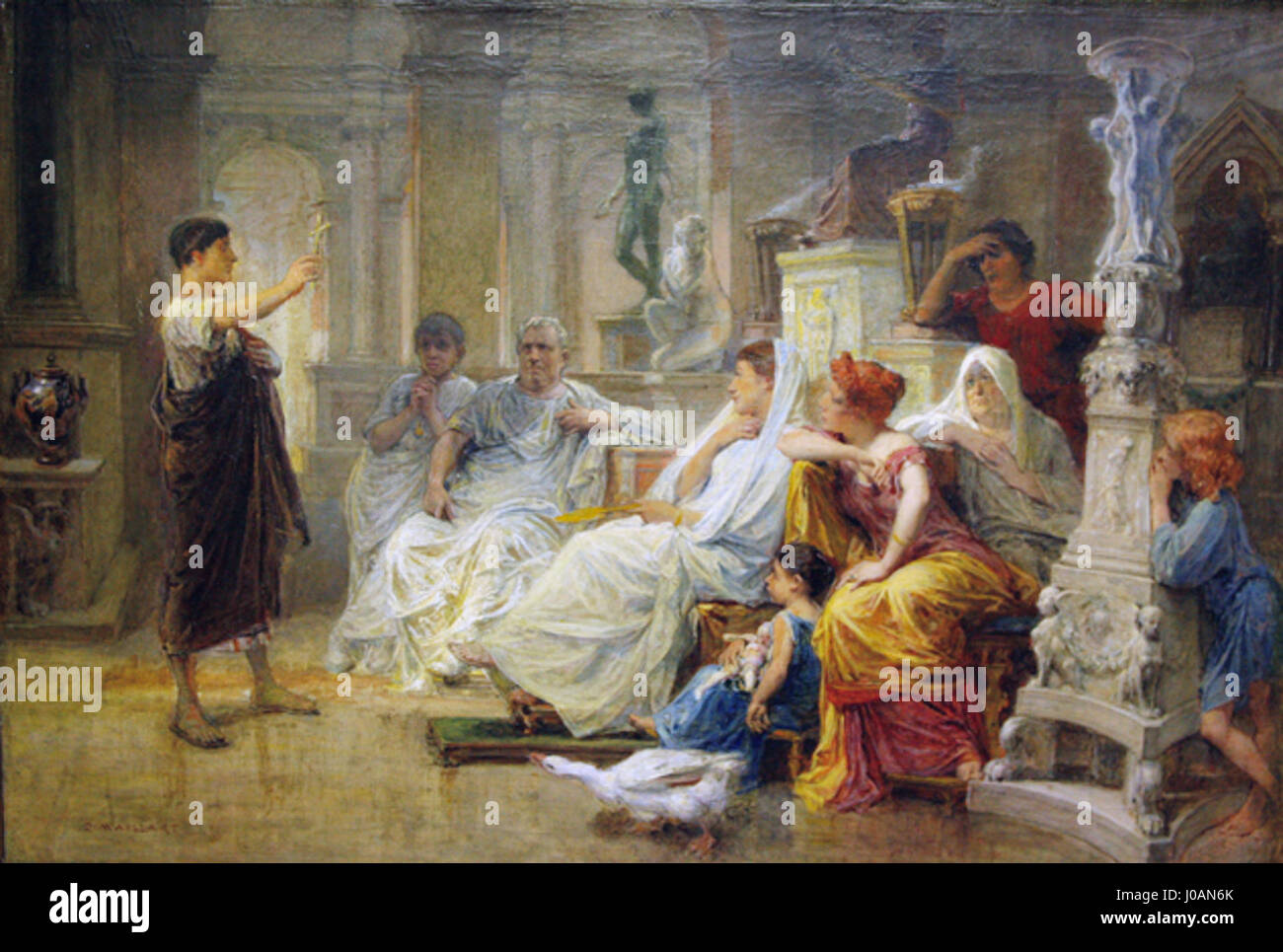 This work, 'Le jeune néophyte chrétien' (The Young Christian Neophyte ...